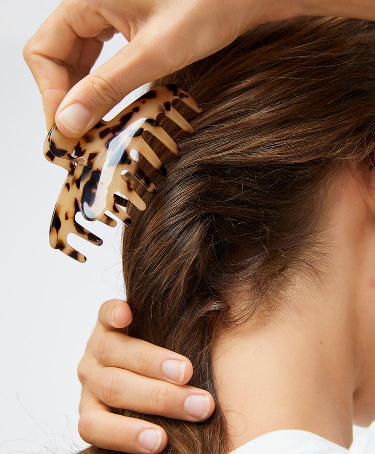 Pinza pelo maxi efecto carey - Pinzas i pasadores - Accesorios de pelo ...