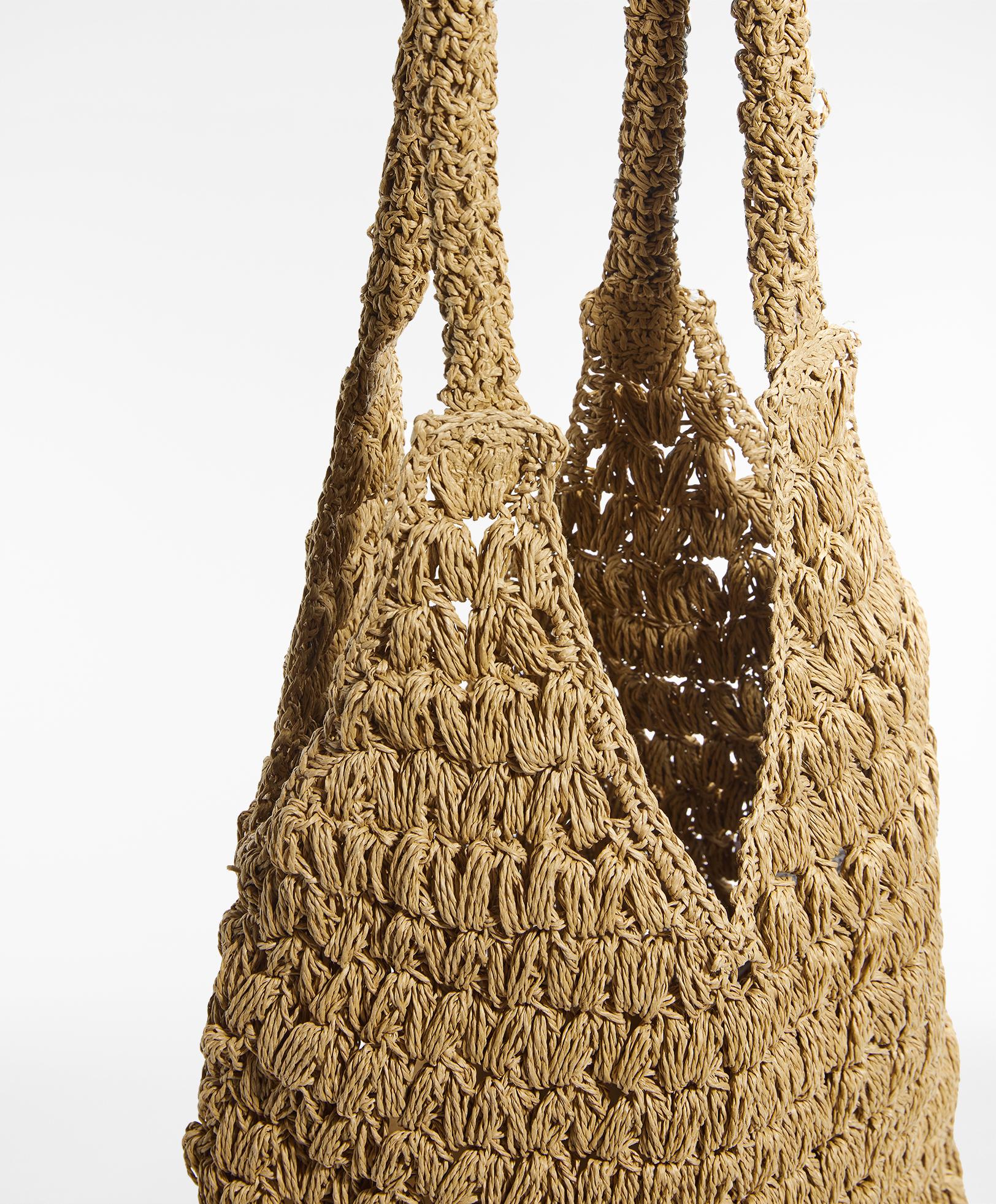 Open weave bag | OYSHO España / Spain