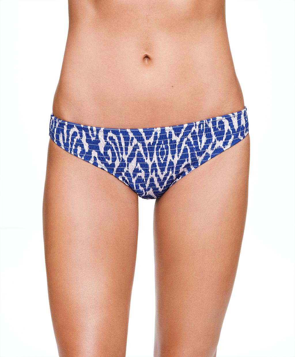 Smock Motif Print Medium Coverage Bikini Briefs Oysho United Kingdom