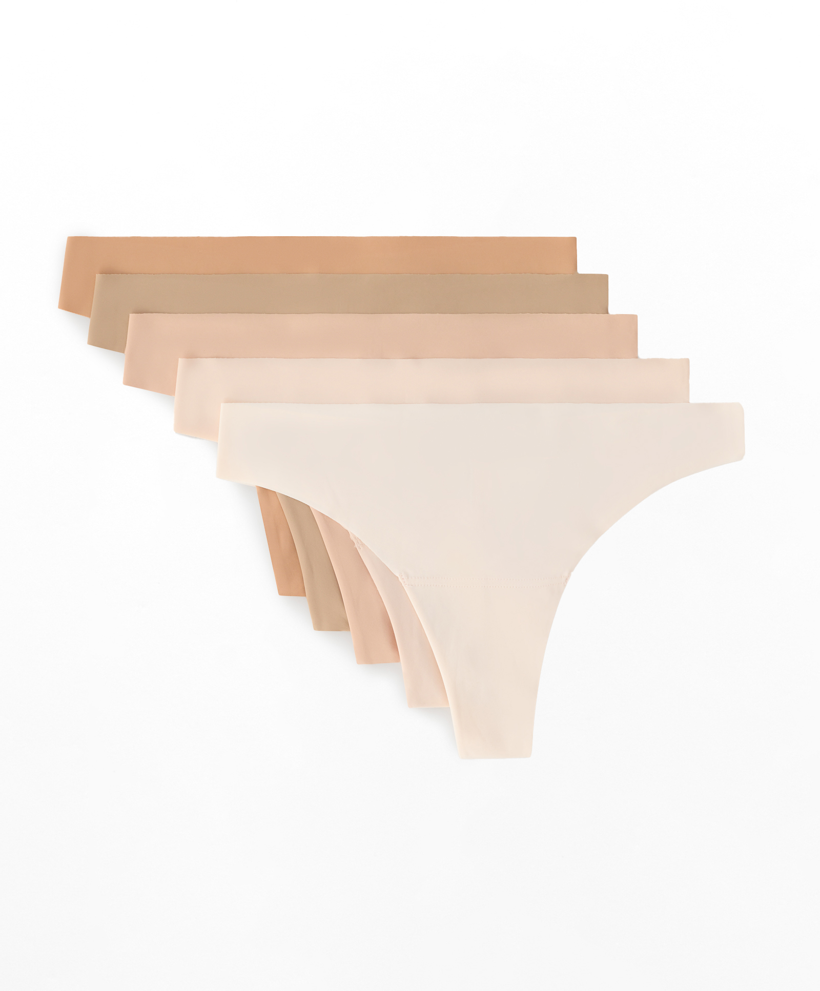 5 PANTONE™ invisible thongs - | OYSHO Ireland
