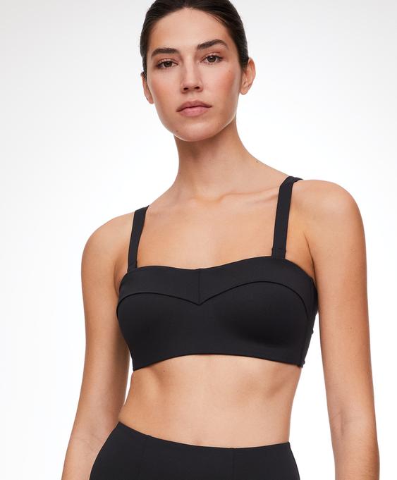 Bandeau Bustier Bikini Top Bikinis Swimwear Oysho United Kingdom