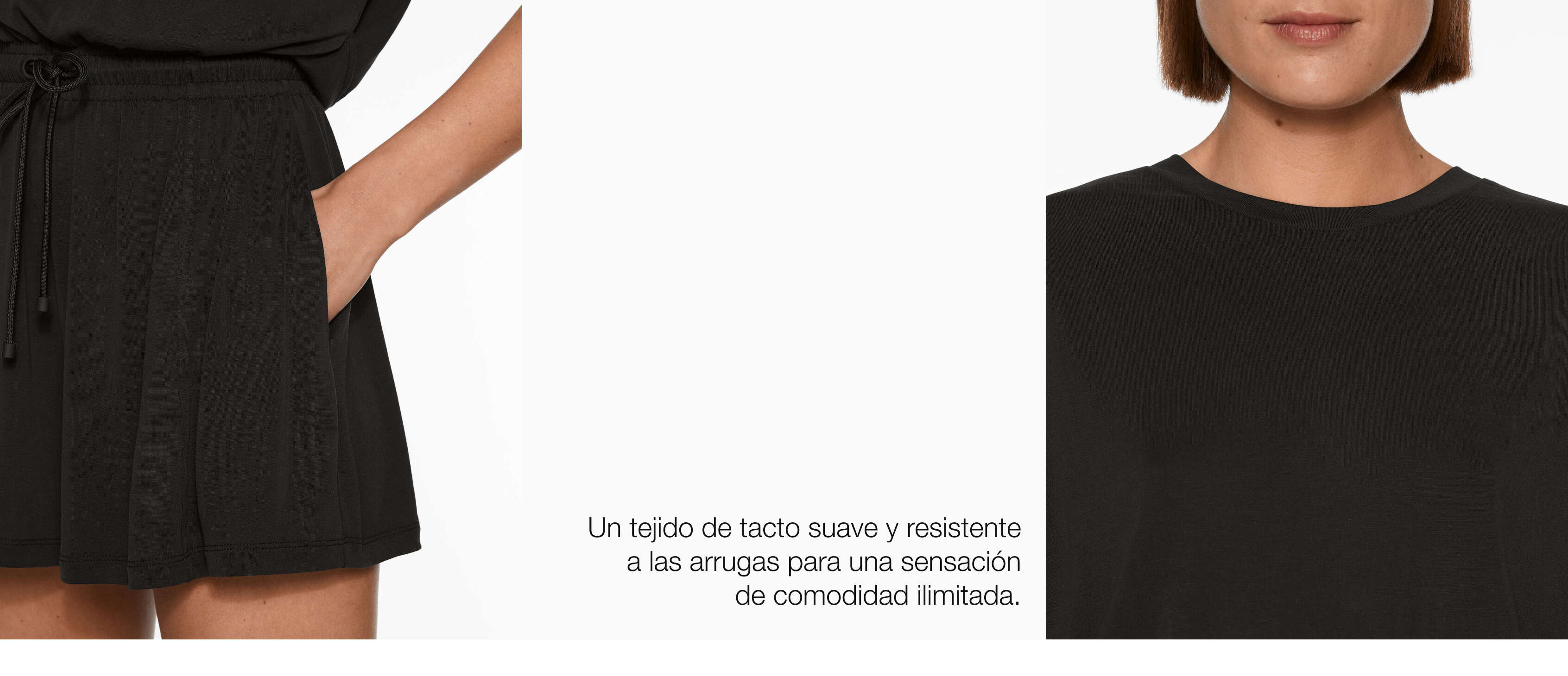 Ropa en tejido modal