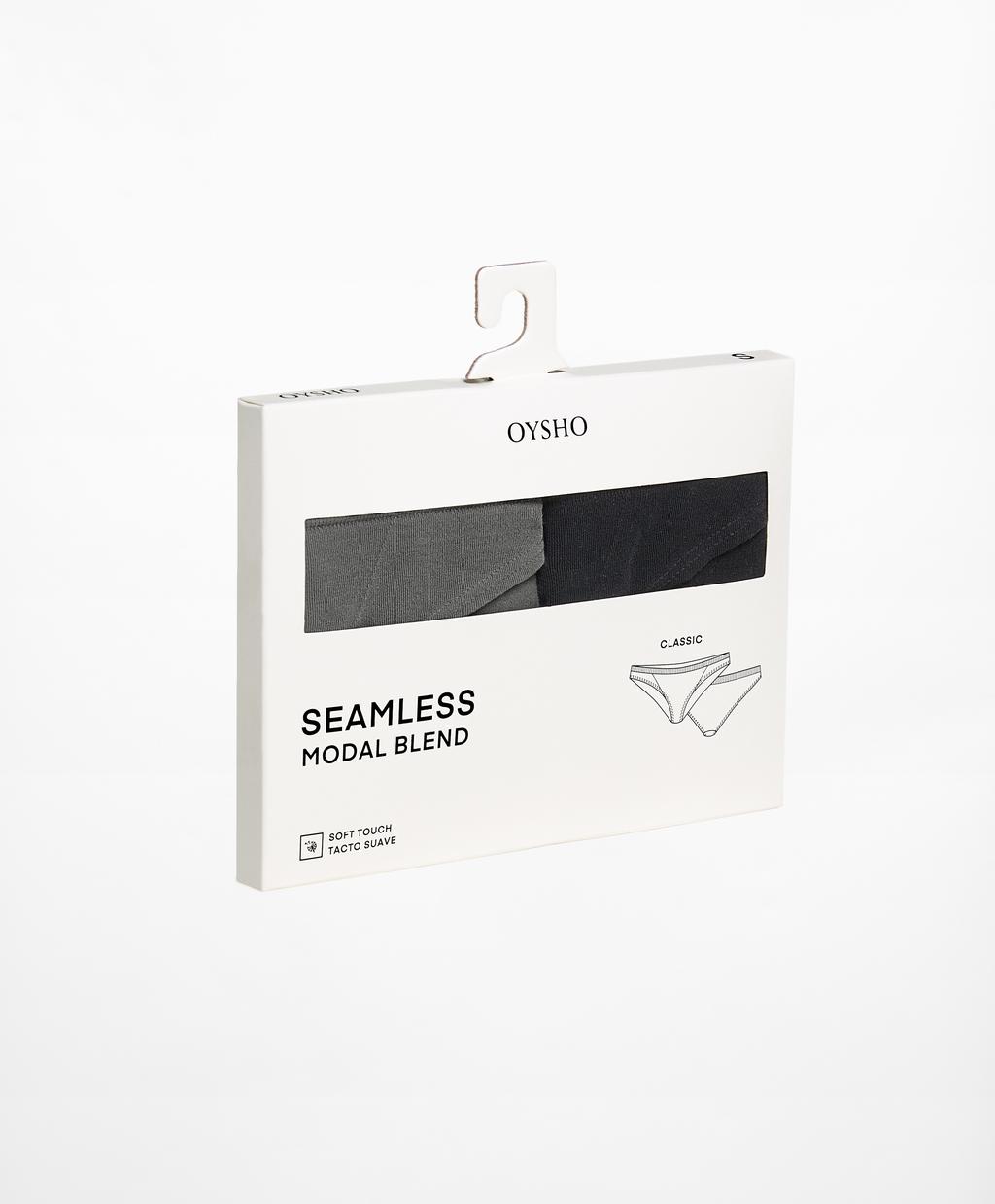2 klassische Seamless-Slips aus Modalmischung | OYSHO Österreich