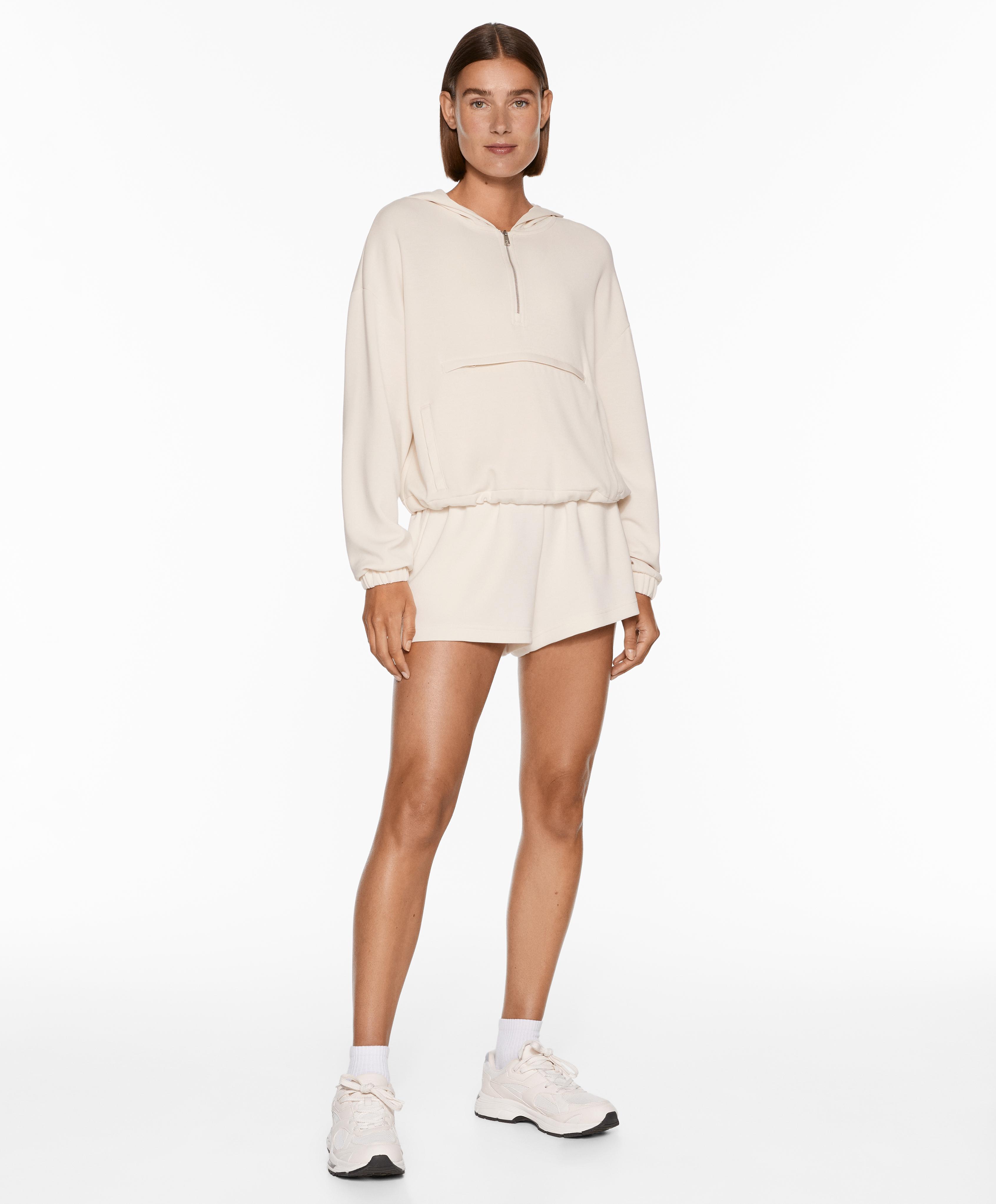 Total look corto blanco con modal | OYSHO United States