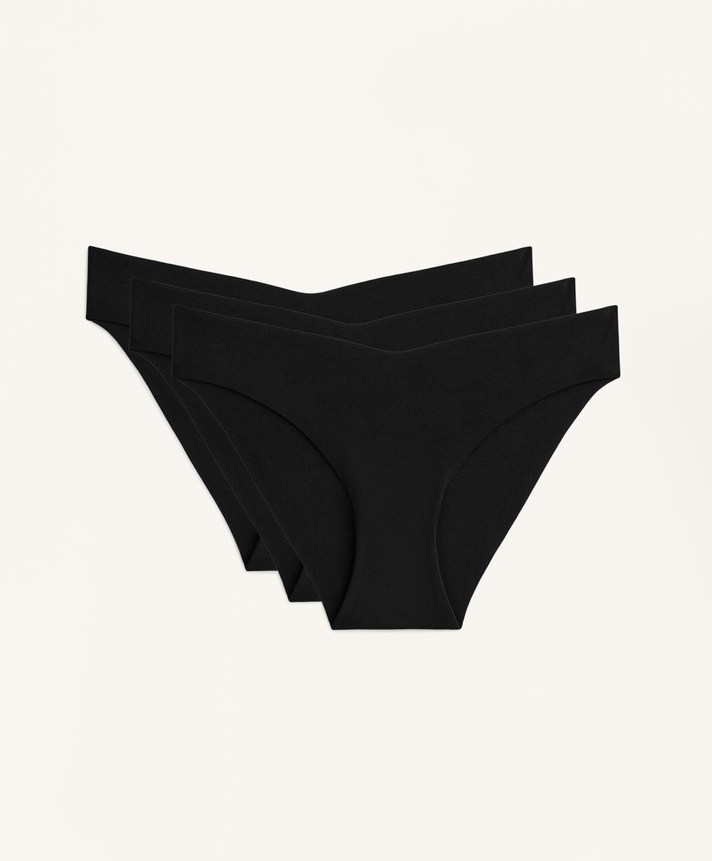 3 invisible V-cut polyamide blend classic bikini briefs | OYSHO Slovenia