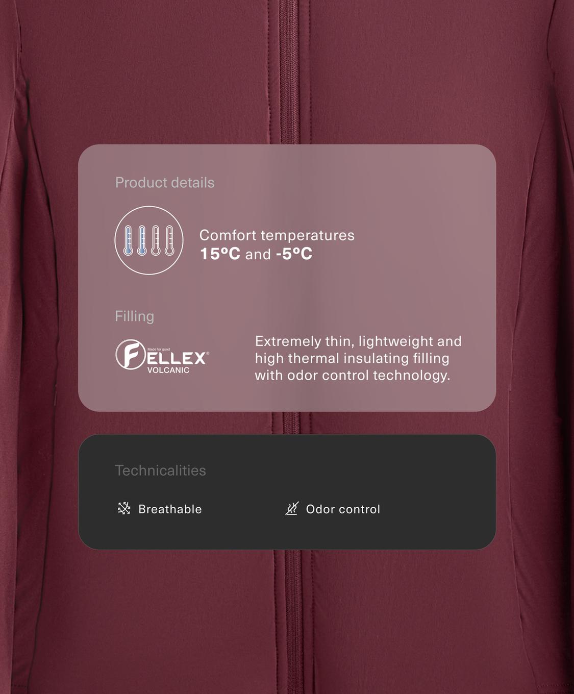 FELLEX® Volcanic padded technical jacket | OYSHO United Kingdom | Sale