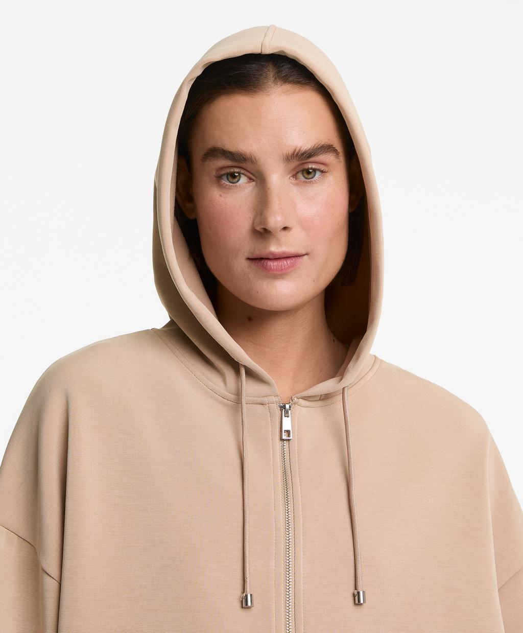 Brushed soft-touch jacket with modal | OYSHO HRVATSKA