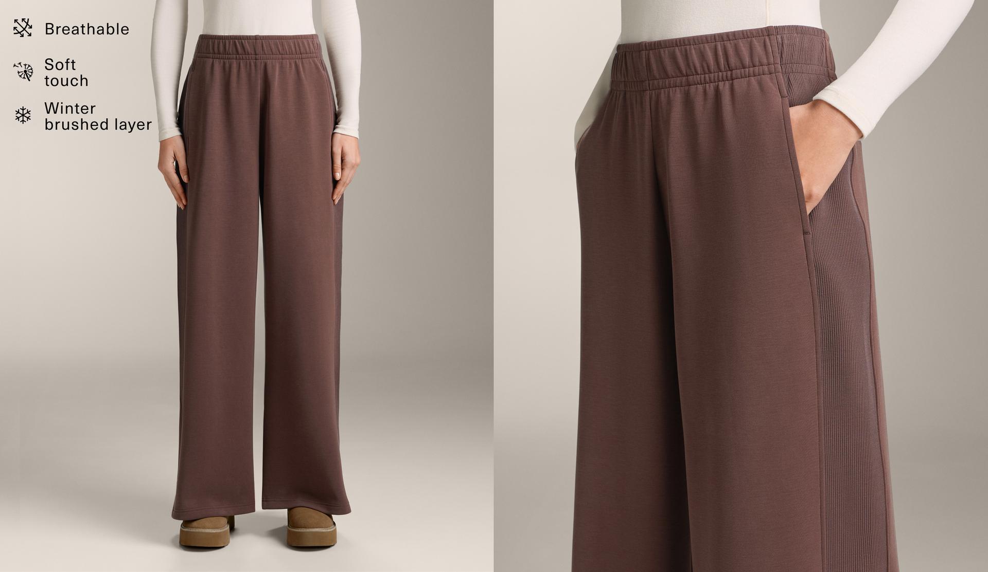 Pantalón wide leg para mujer | OYSHO España
