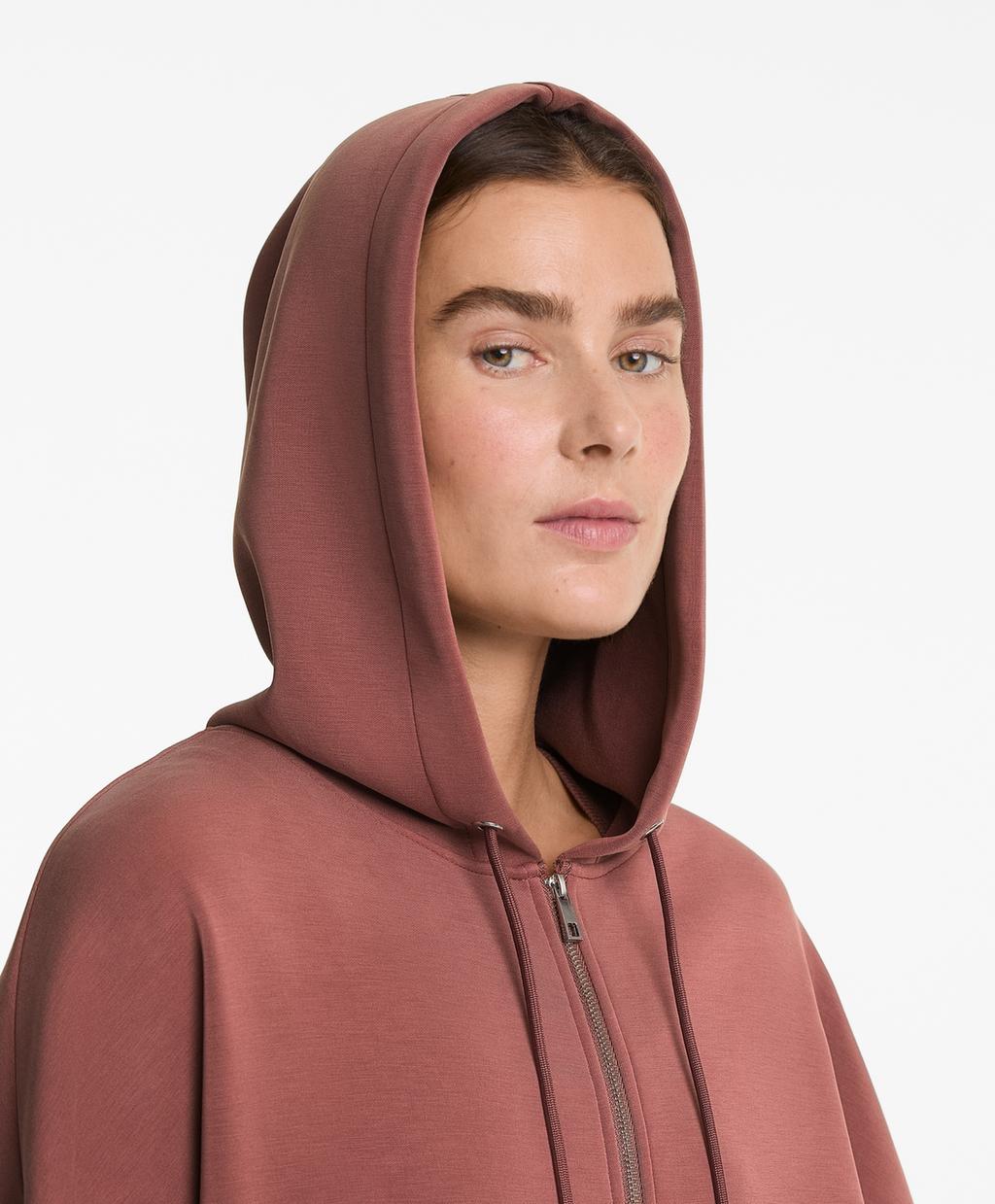 Oversize Soft Touch jacket with brushed modal | OYSHO Lebanon
