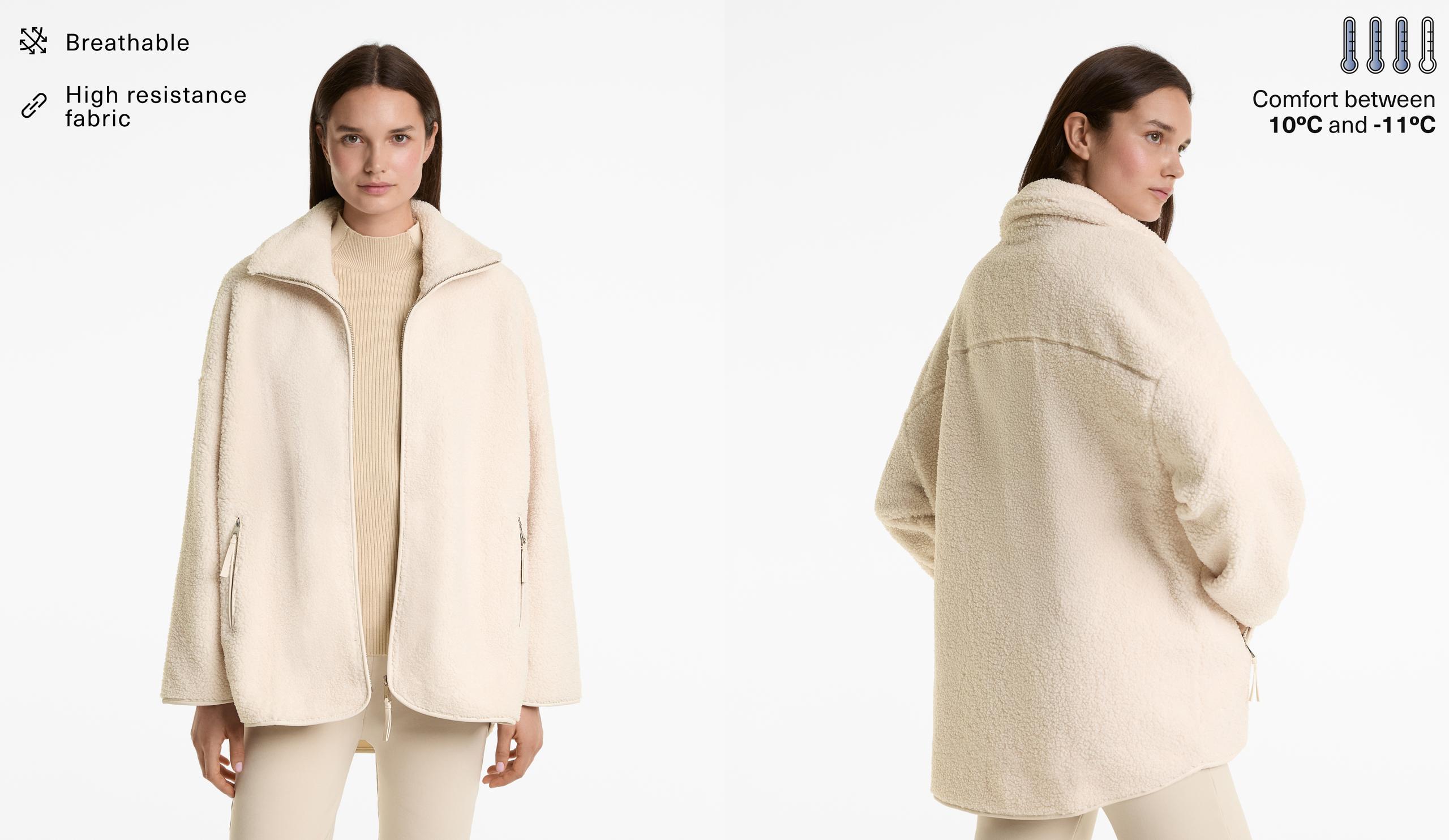 Womens fleece sweatshirts | OYSHO Deutschland