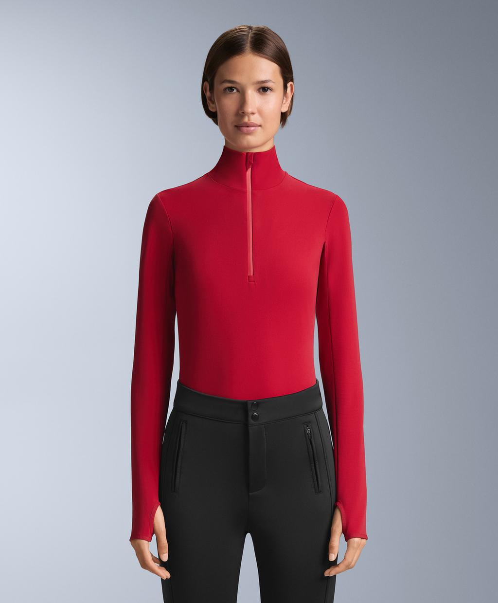 Thermal base layer half-zip top | OYSHO United Kingdom