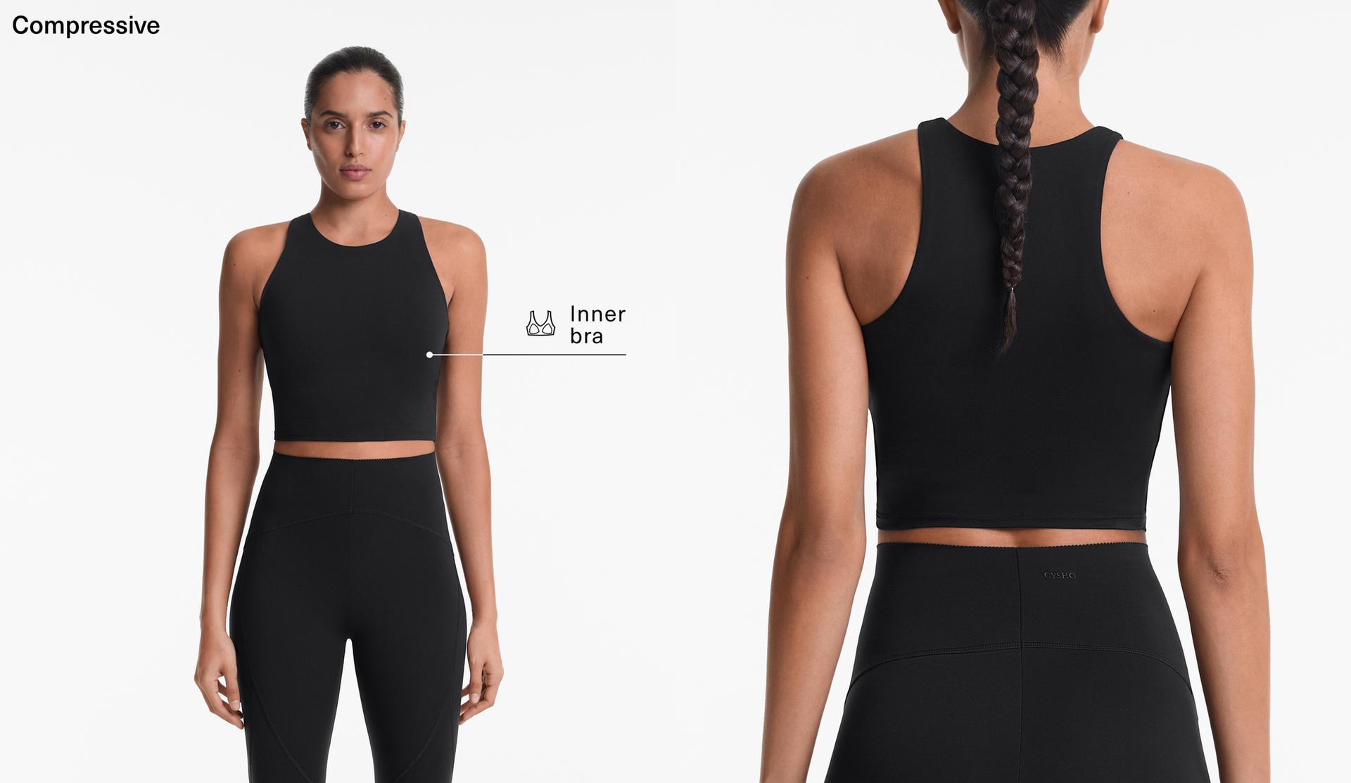 Tops de compresión para mujer | OYSHO España