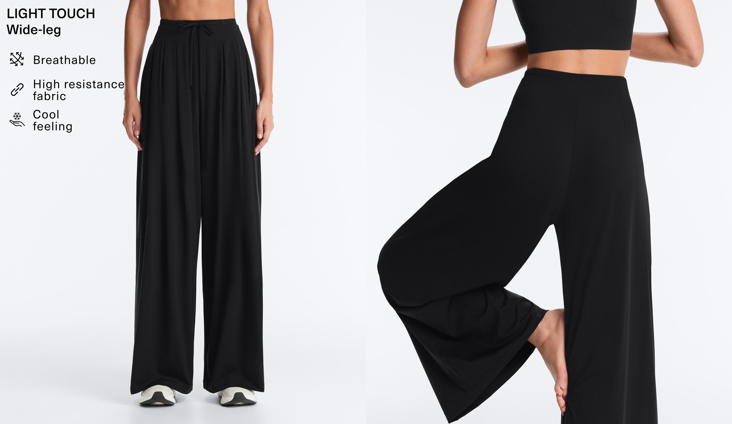 Pantalón wide leg para mujer | OYSHO España