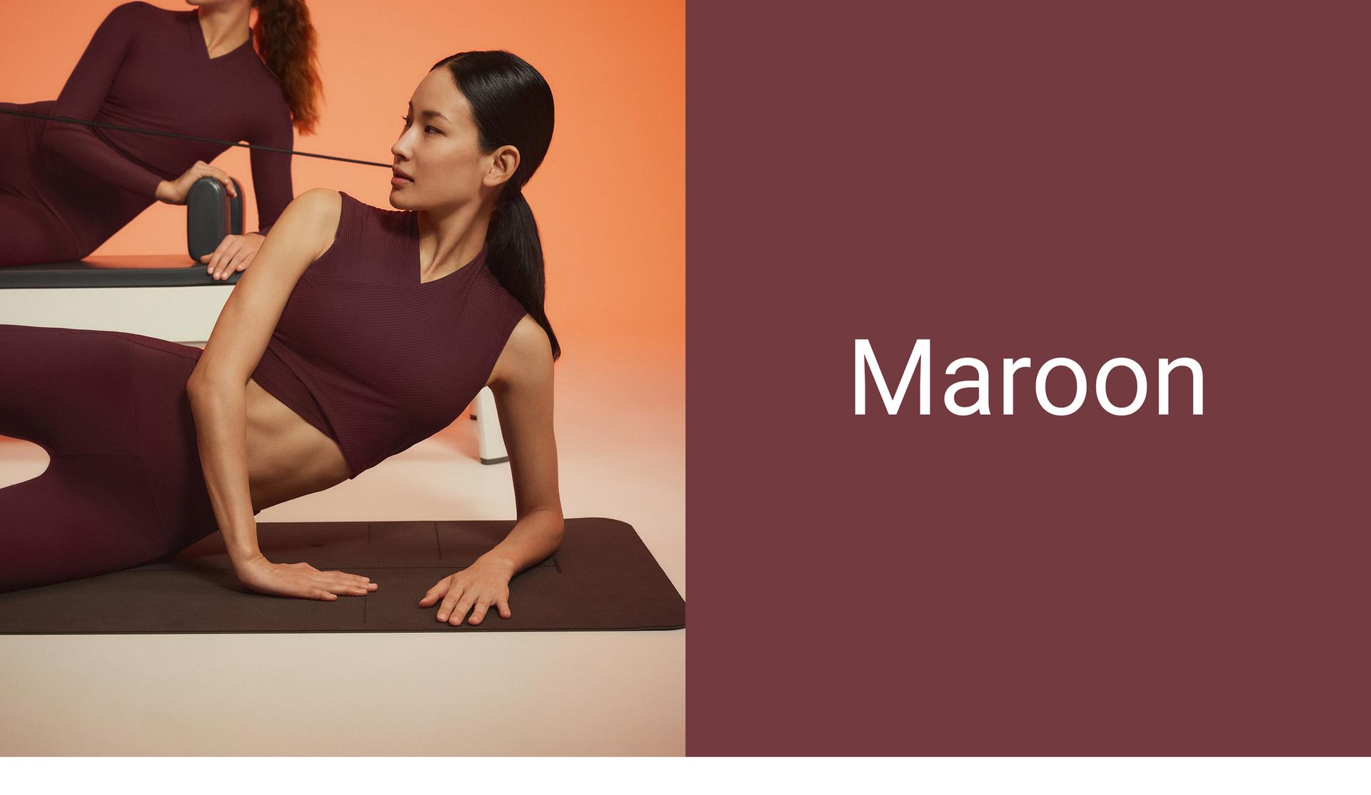 Vêtements de sport femme bordeaux | OYSHO 31