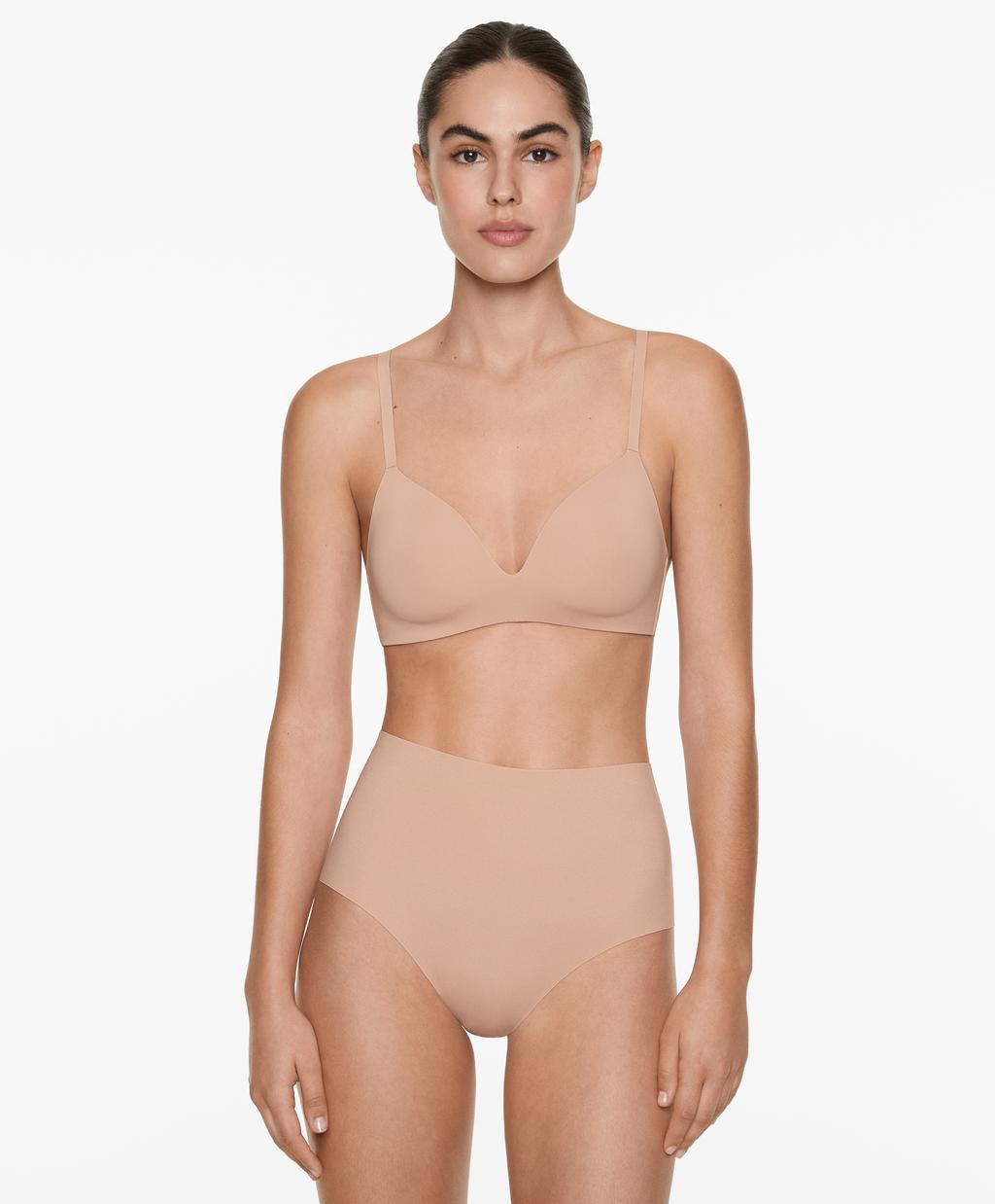 Cueca com cintura alta invisível laser cut | OYSHO Portugal