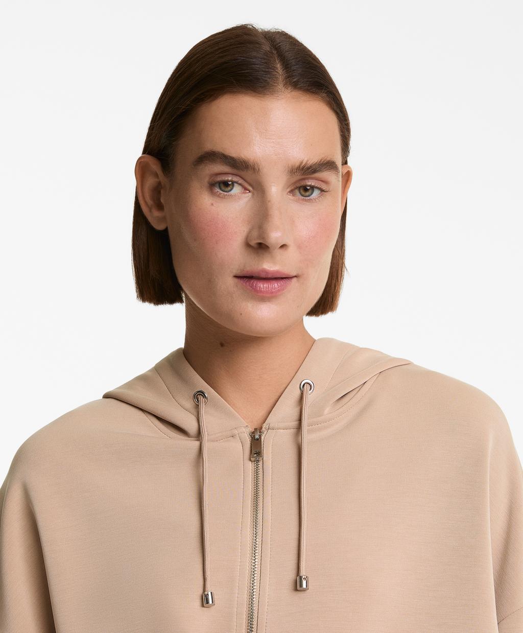 Brushed soft-touch jacket with modal | OYSHO HRVATSKA