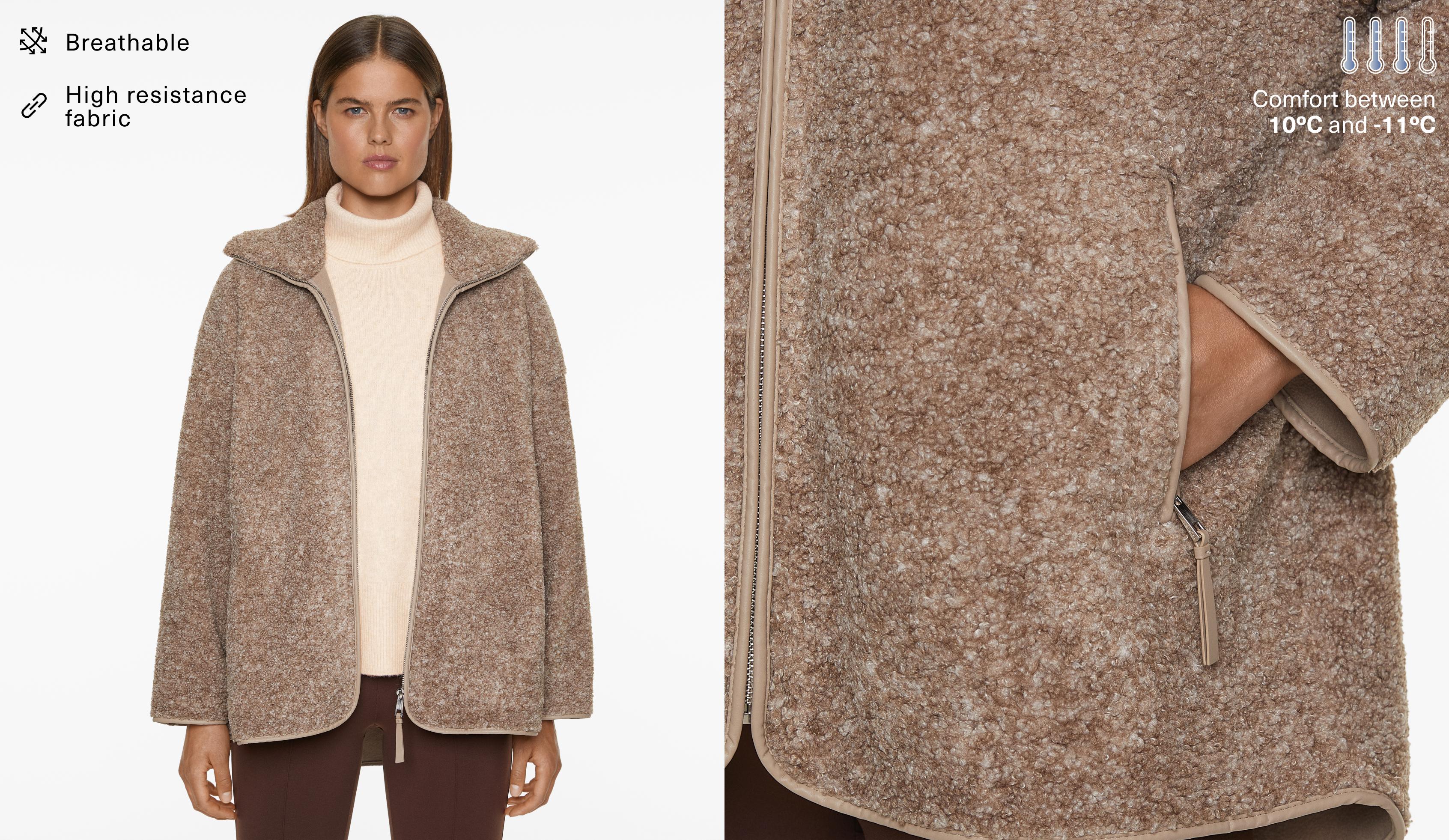 Chamarras de borreguito para mujer | OYSHO México