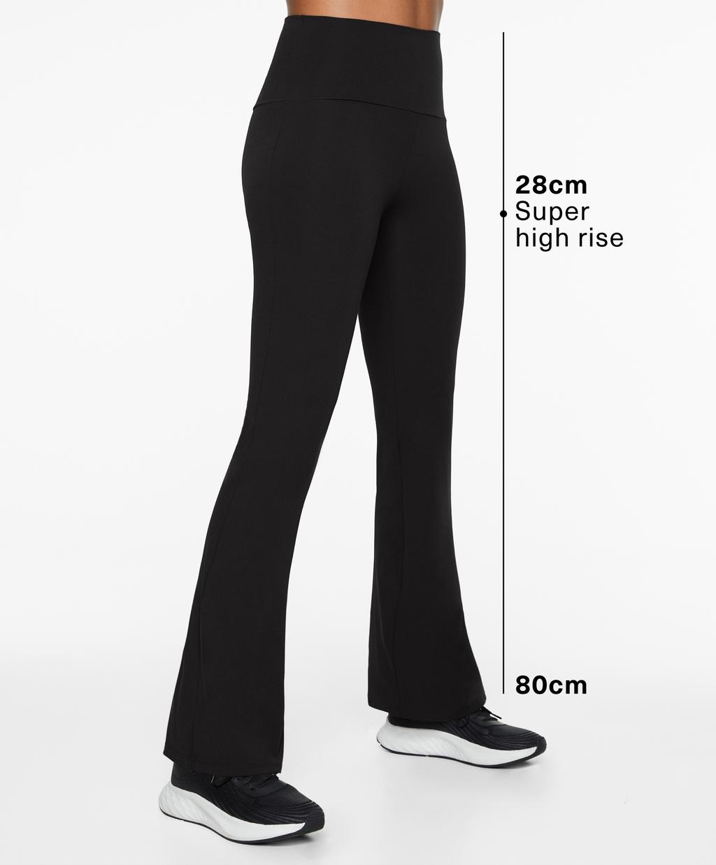 Super high rise comfortlux 80cm flare trousers | OYSHO United Kingdom