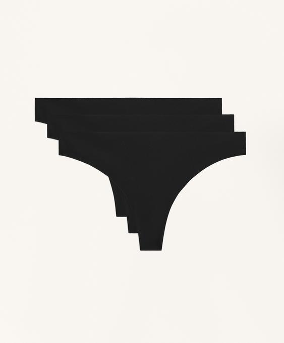 3 polyamide blend invisible thongs | OYSHO United Kingdom