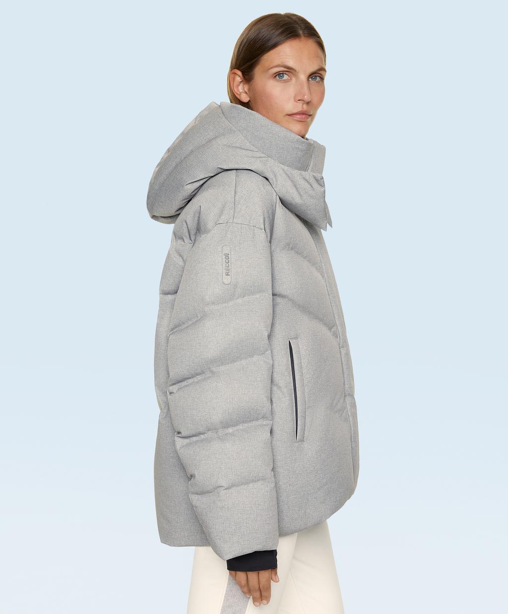 MINARDI PIUME SKI water-resistant down padded maxi jacket | OYSHO ...