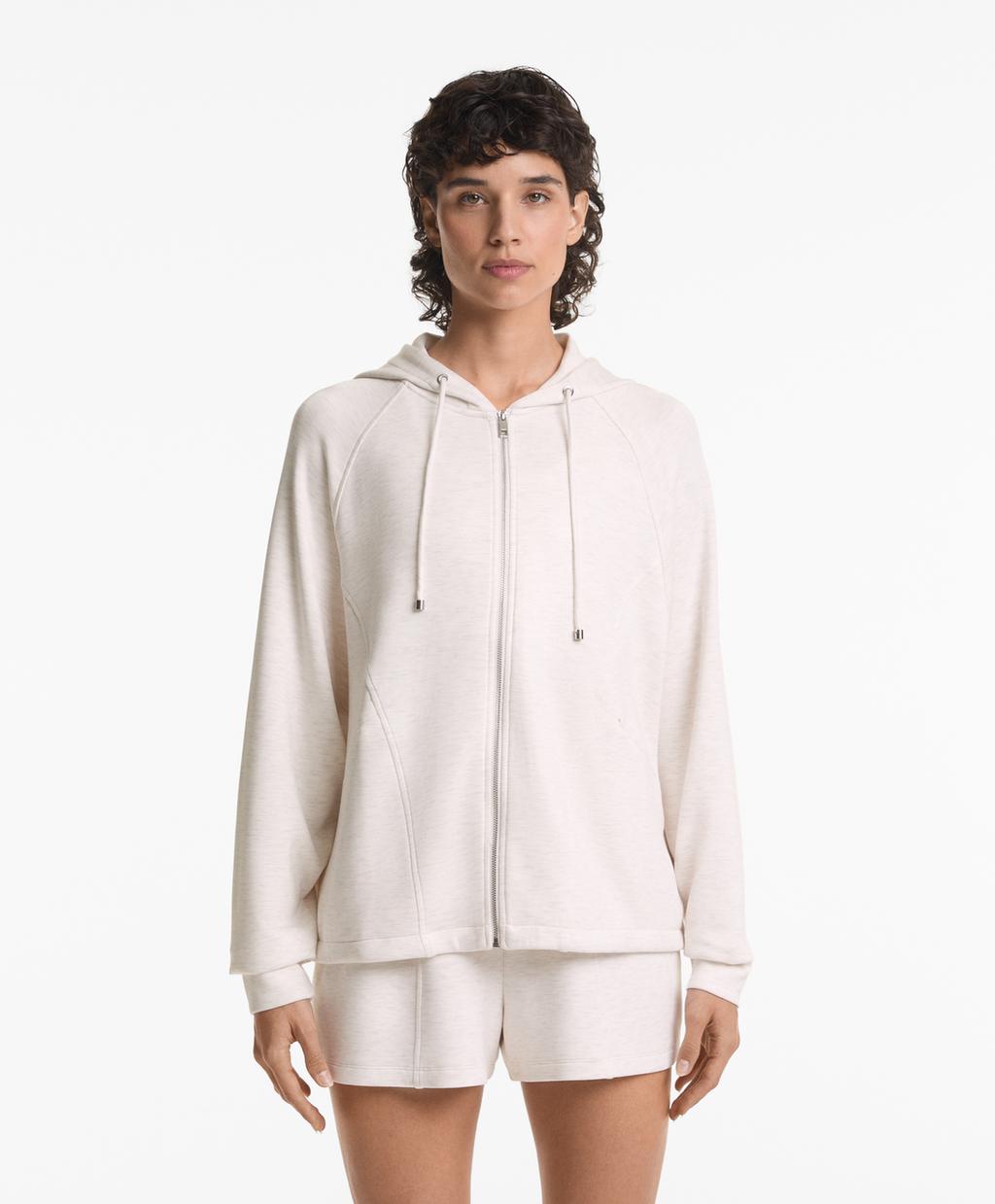 Hooded boxy jacket | OYSHO România