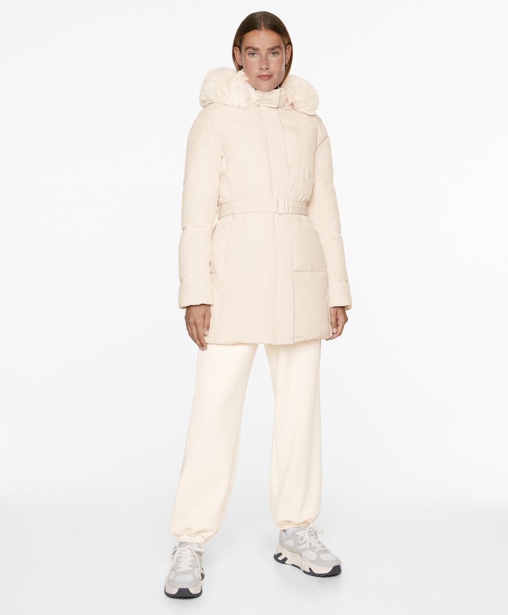 Chaqueta midi acolchada Primaloft® repelente al agua | OYSHO Colombia