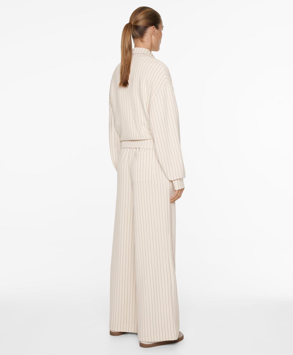 Striped jacket with modal | OYSHO United Kingdom | Sale