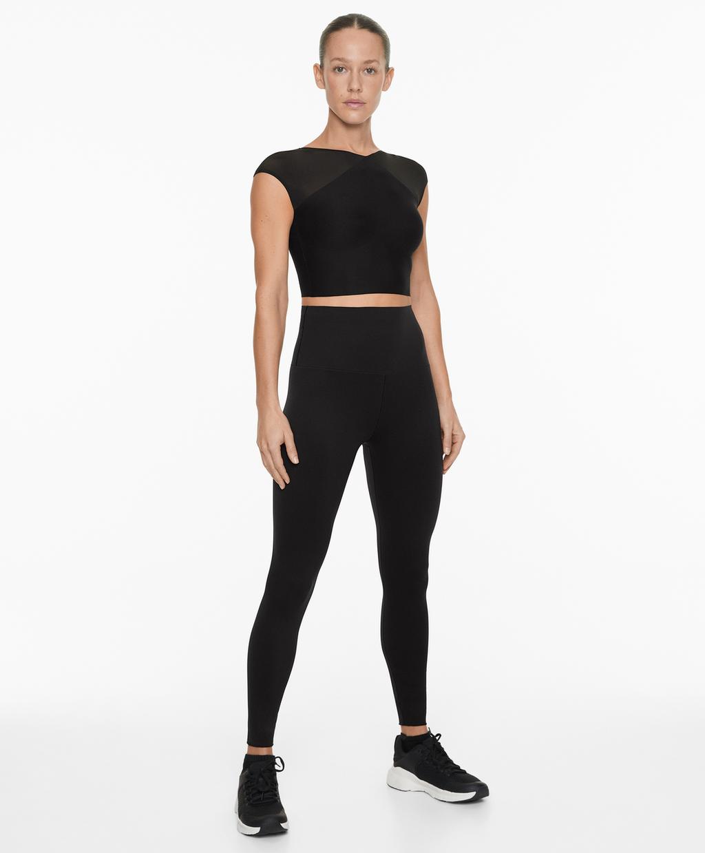 Perfect-adapt mesh tank top | OYSHO México