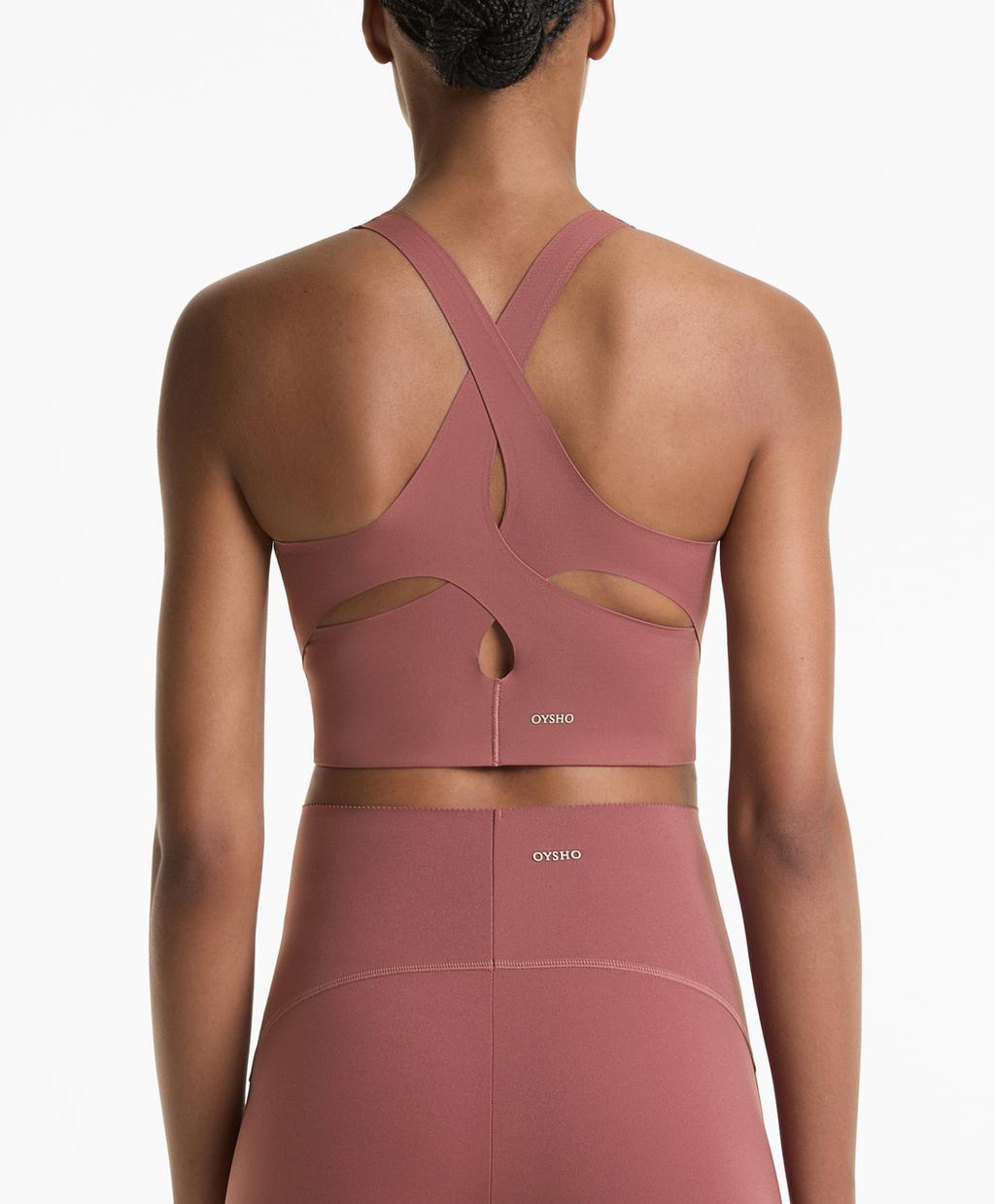 Light Touch medium-support sports bra | OYSHO United Kingdom