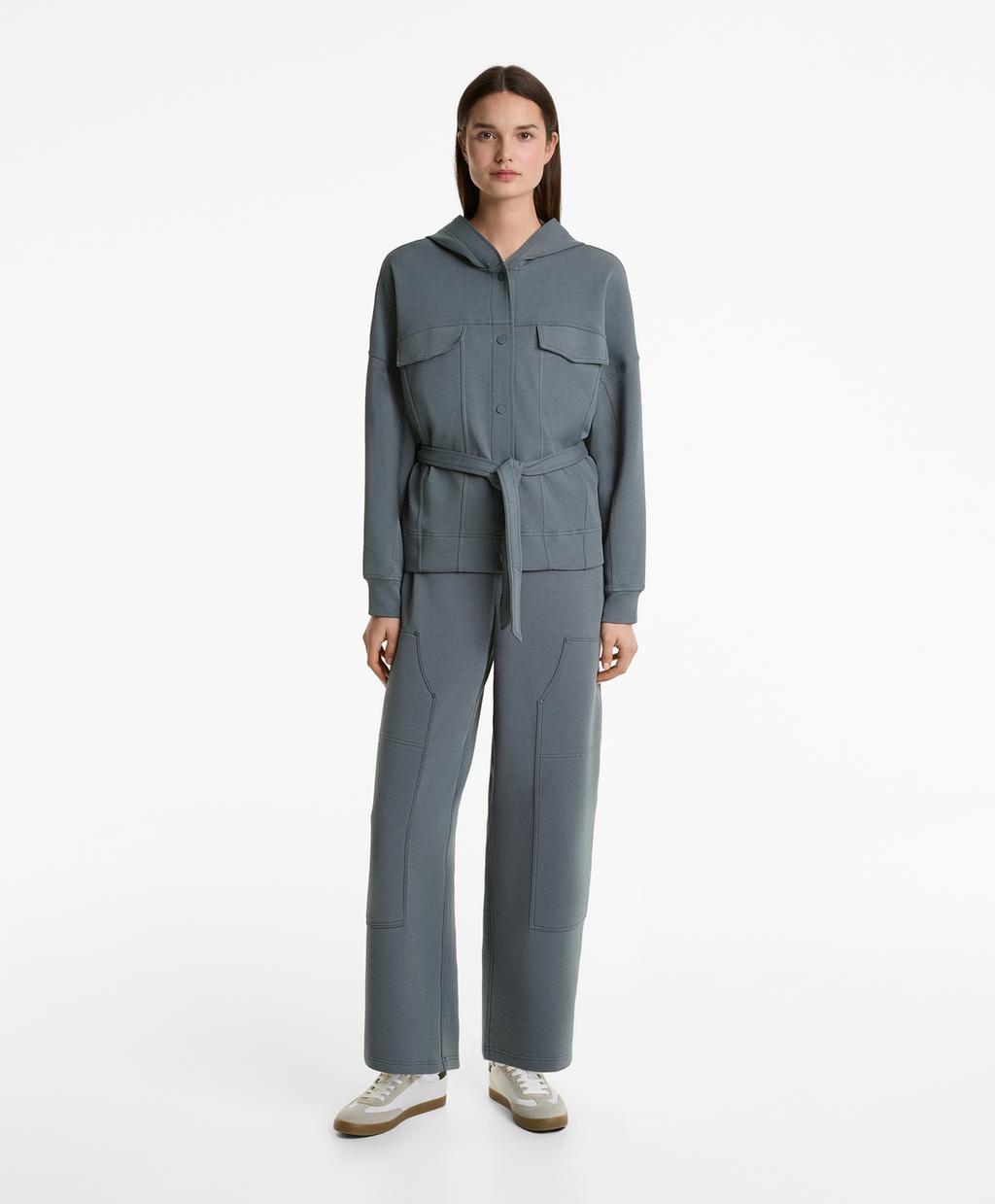 Tie-waist jacket | OYSHO Qatar