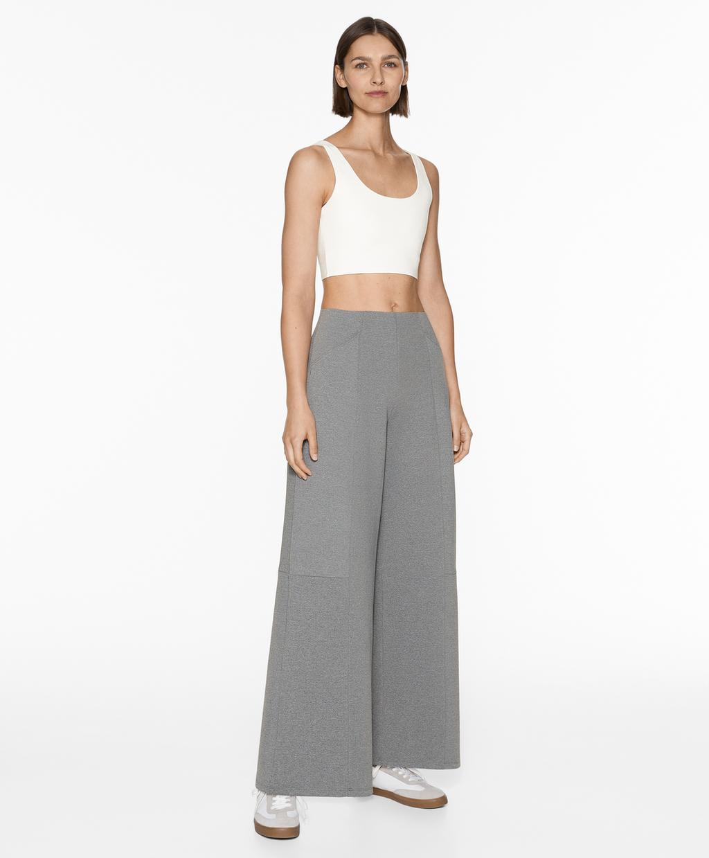 Calças Wide Leg para Mulher | OYSHO Portugal