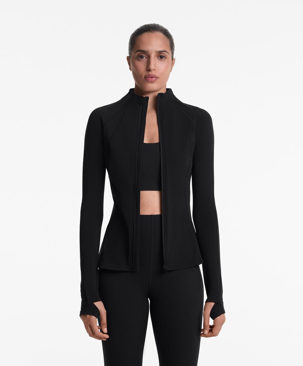 Light warm long technical running jacket | OYSHO المملكة العربية السعودية