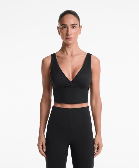 Tank top extra Compressive scollatura a V | OYSHO Italia | Saldi