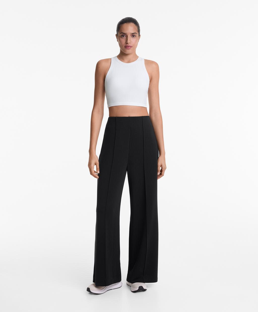 Straight-leg trousers with modal and crease | OYSHO United Kingdom