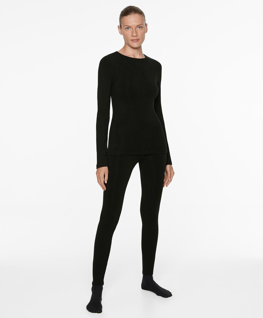 One size seamless everyday base layers extra warm top | OYSHO Qatar