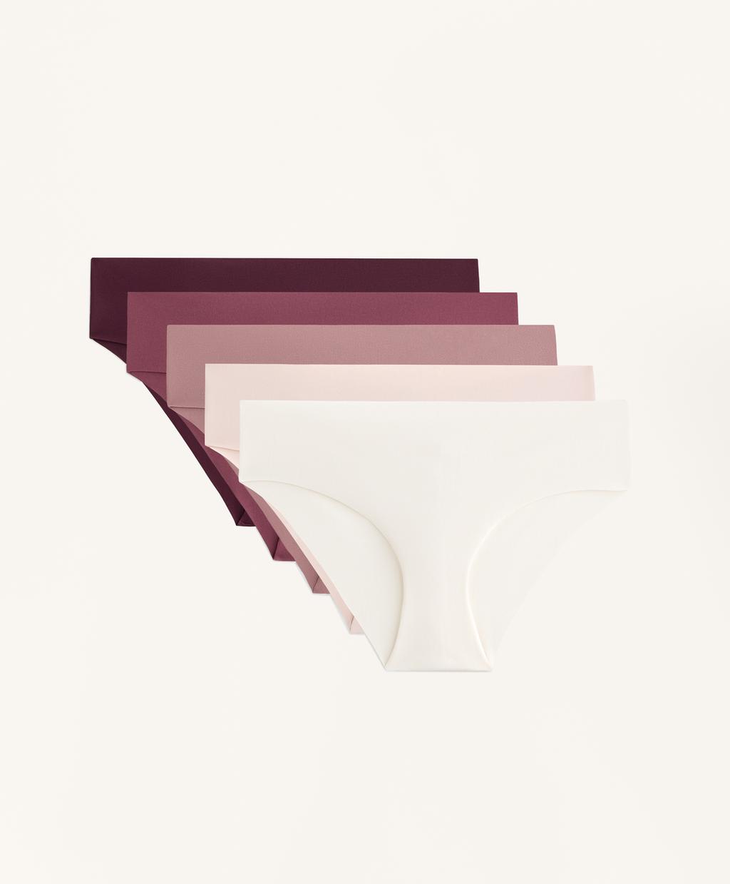 5 invisible polyamide blend hipster briefs | OYSHO United Kingdom | Sale