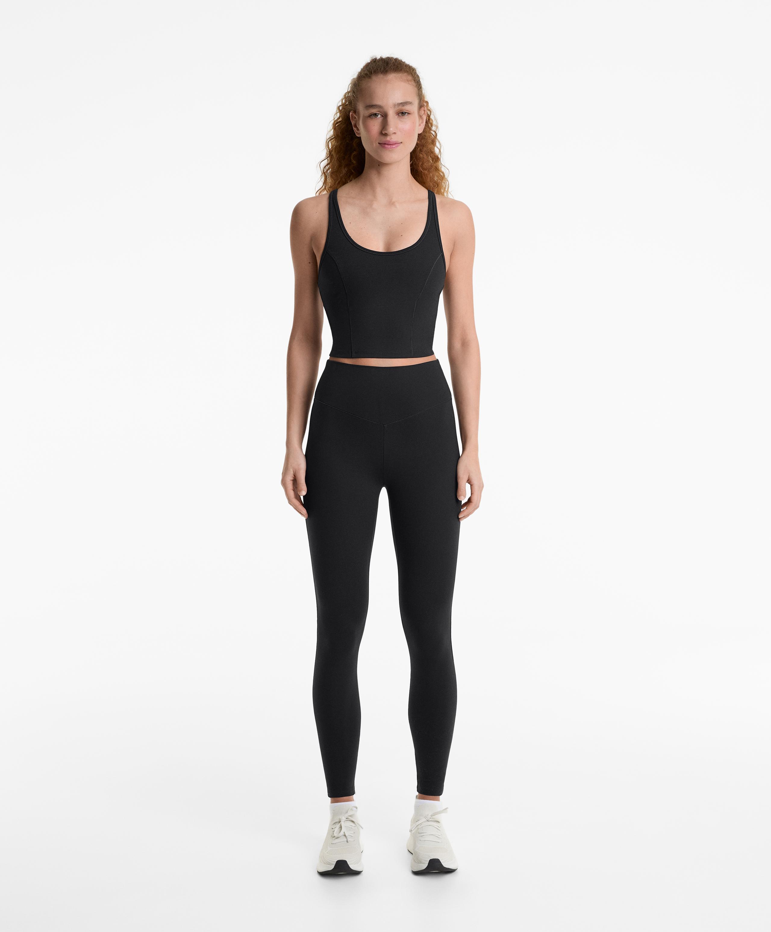 Black Cottony Handfeel polyamide total look | OYSHO Portugal