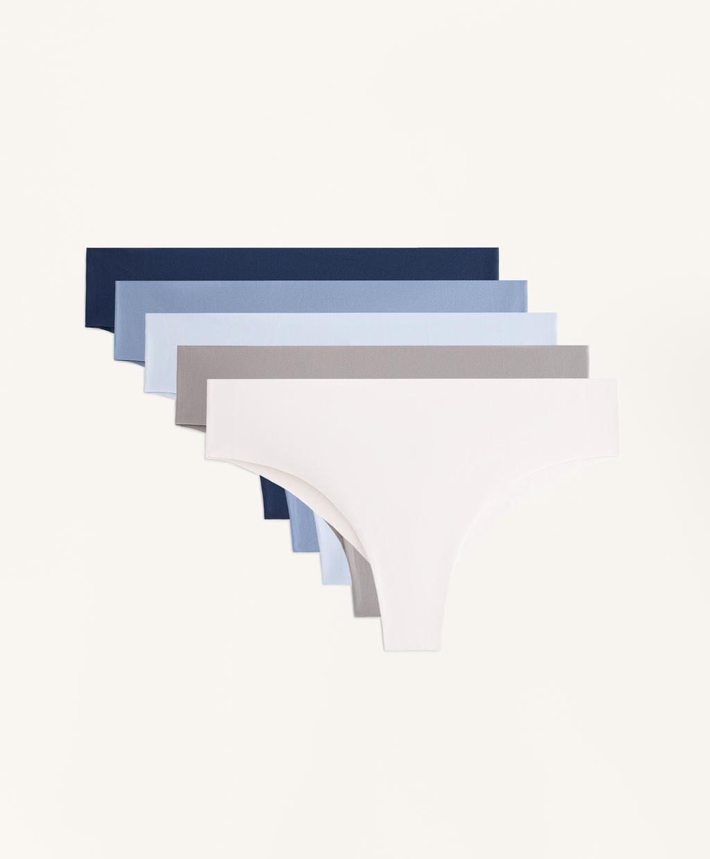 5 polyamide blend invisible Brazilian briefs | OYSHO United Kingdom | Sale