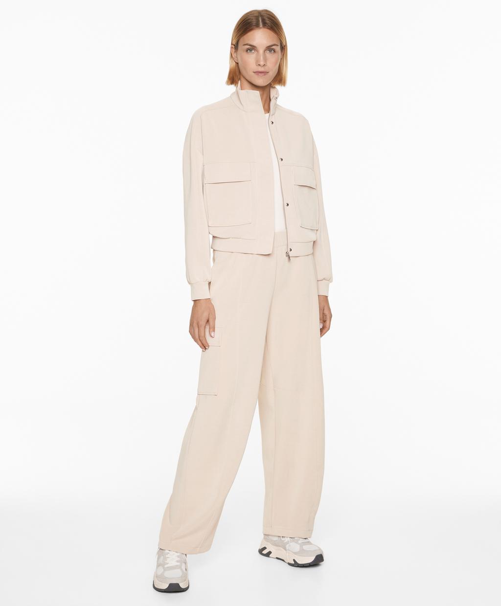 İçi brushed açık boz rengi modal içeren barrel eşofman | OYSHO Türkiye