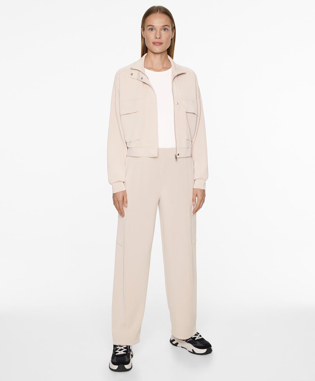 Light taupe cargo barrel tracksuit | OYSHO Portugal